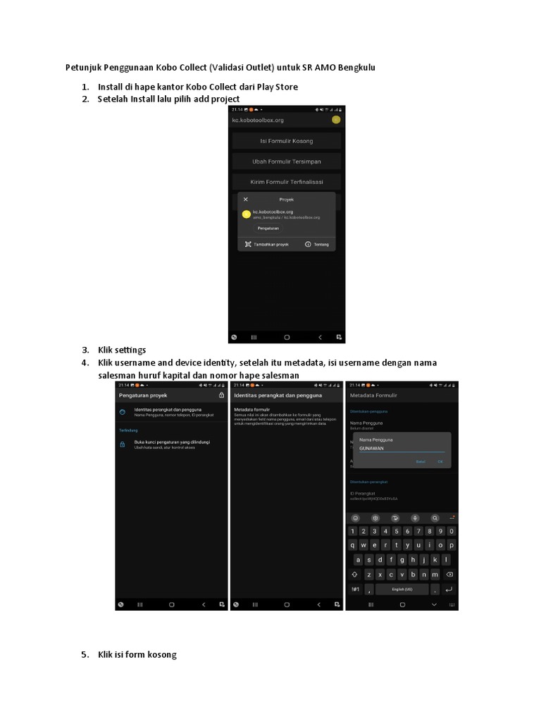 Petunjuk Penggunaan Kobo Collect | PDF