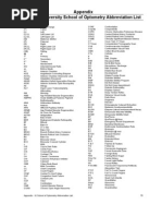 Physical Therapy Abbreviations | PDF | Physical Therapy | Osteoarthritis