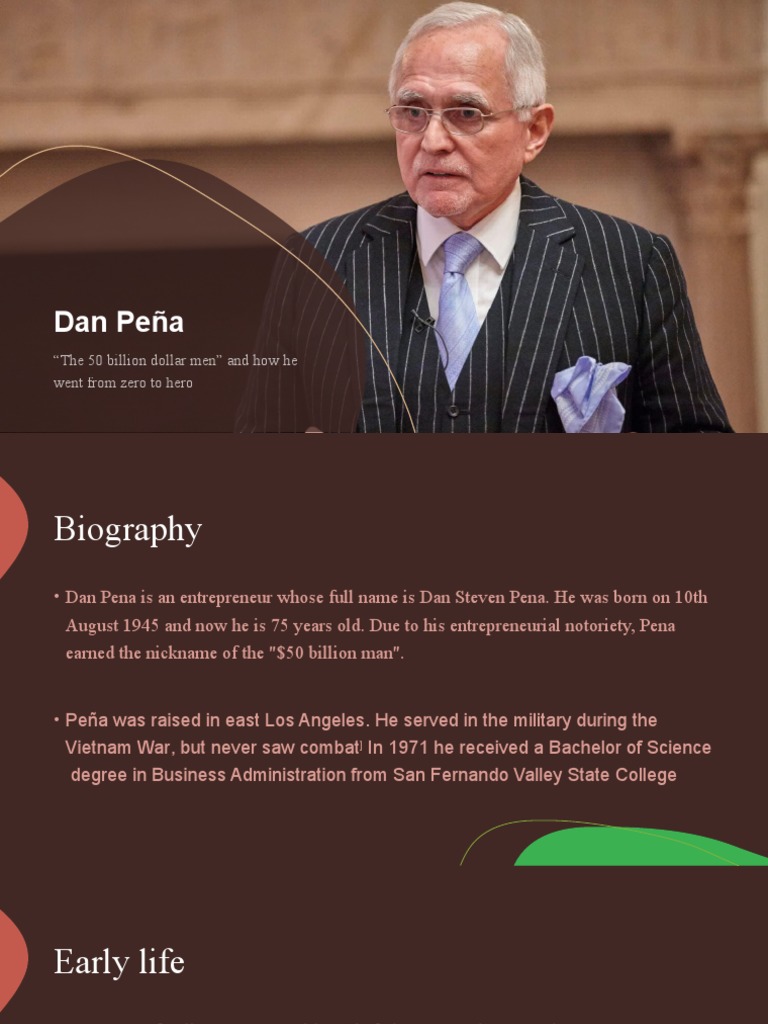 Dan Pena | PDF | Entrepreneurship