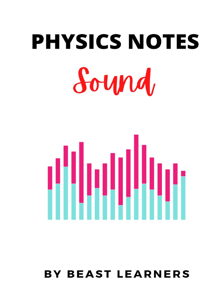 Sound Notes | PDF | Oscillation | Sound