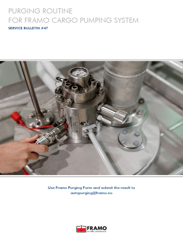 Framo Purging | PDF | Microsoft Excel | Spreadsheet