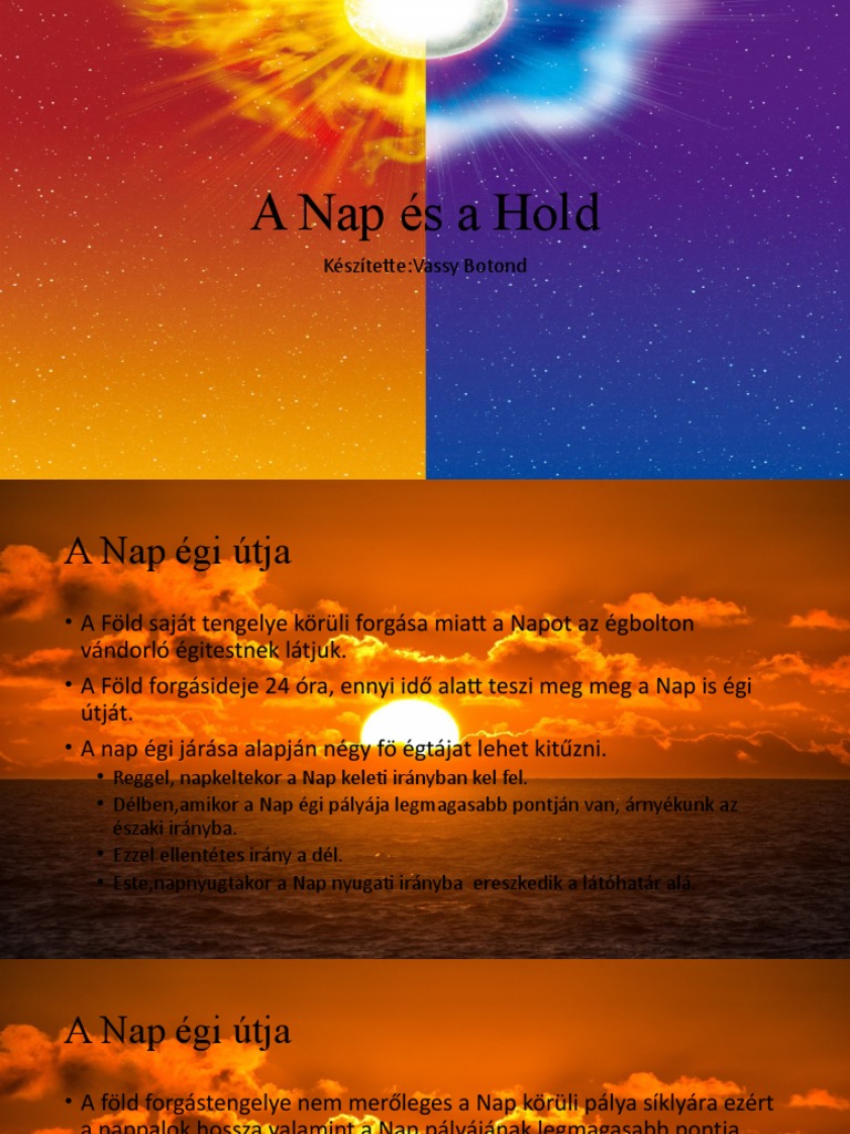 A Nap E?s A Hold | PDF