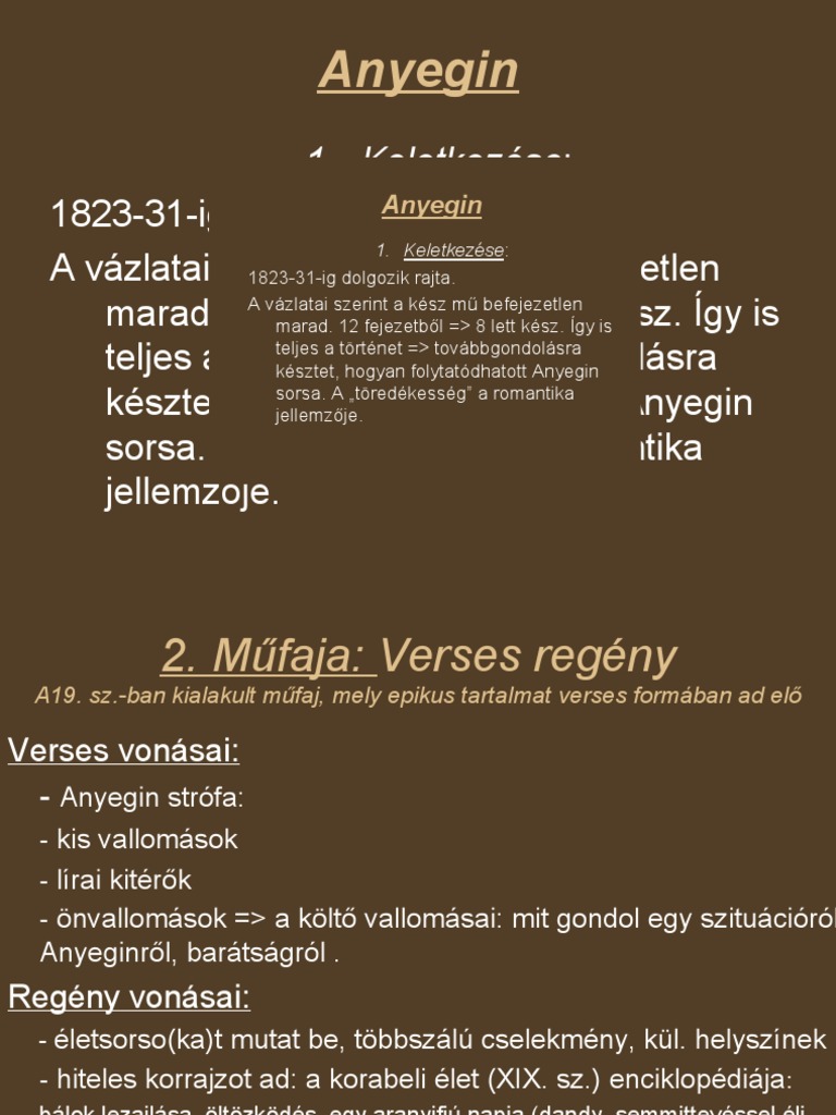 Puskin Anyegin-1 | PDF