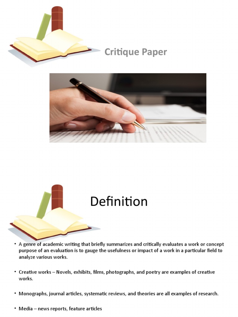 Eapp Critique Paper Pdf Evaluation Cognition