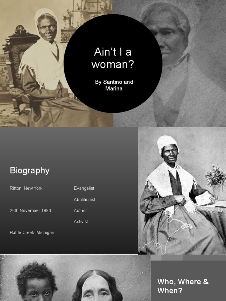 Ain't I A Woman Speech | PDF