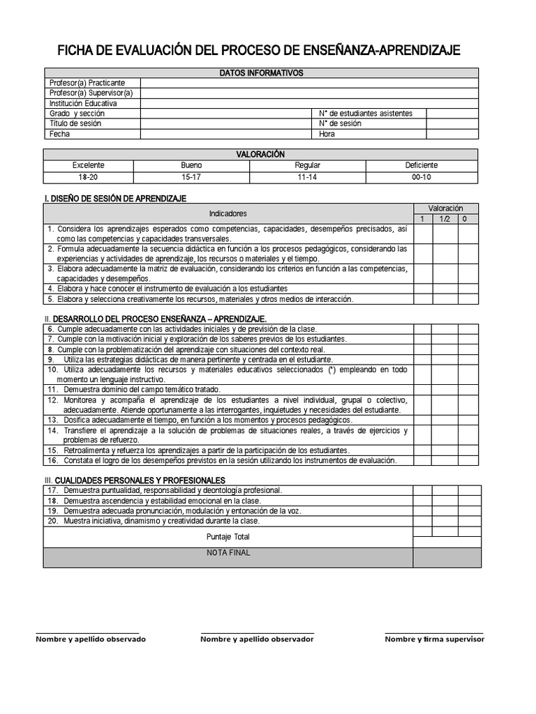Evaluación Del Proceso Educativo Pdf Evaluación Aprendizaje