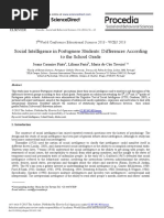 Social Intelligence Scale | PDF | Intelligence | Validity (Statistics)