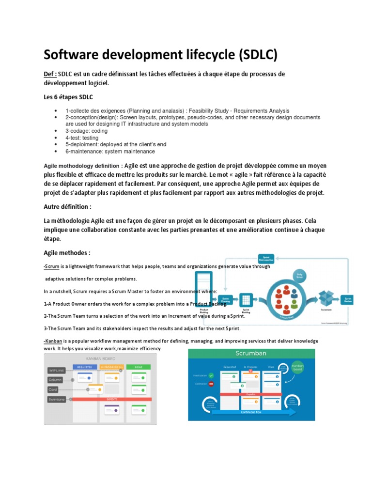 Resume SDLC & Agile Methodology | PDF | Scrum (Software Development) | Software Development Process