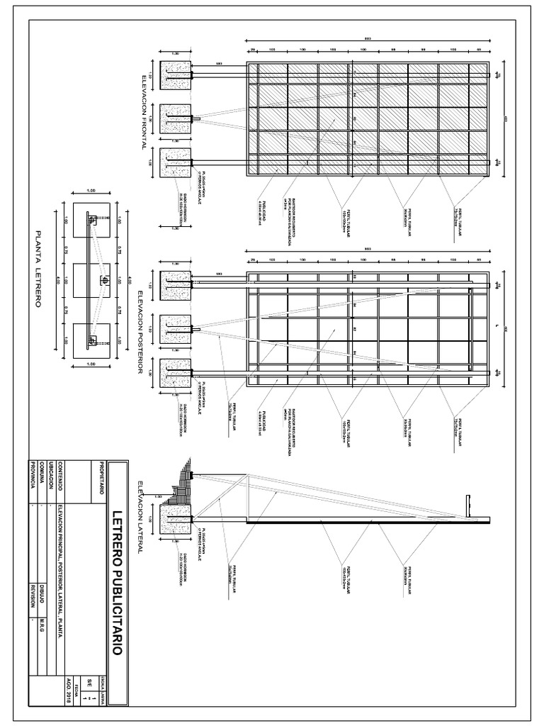 Letrero A3 | PDF