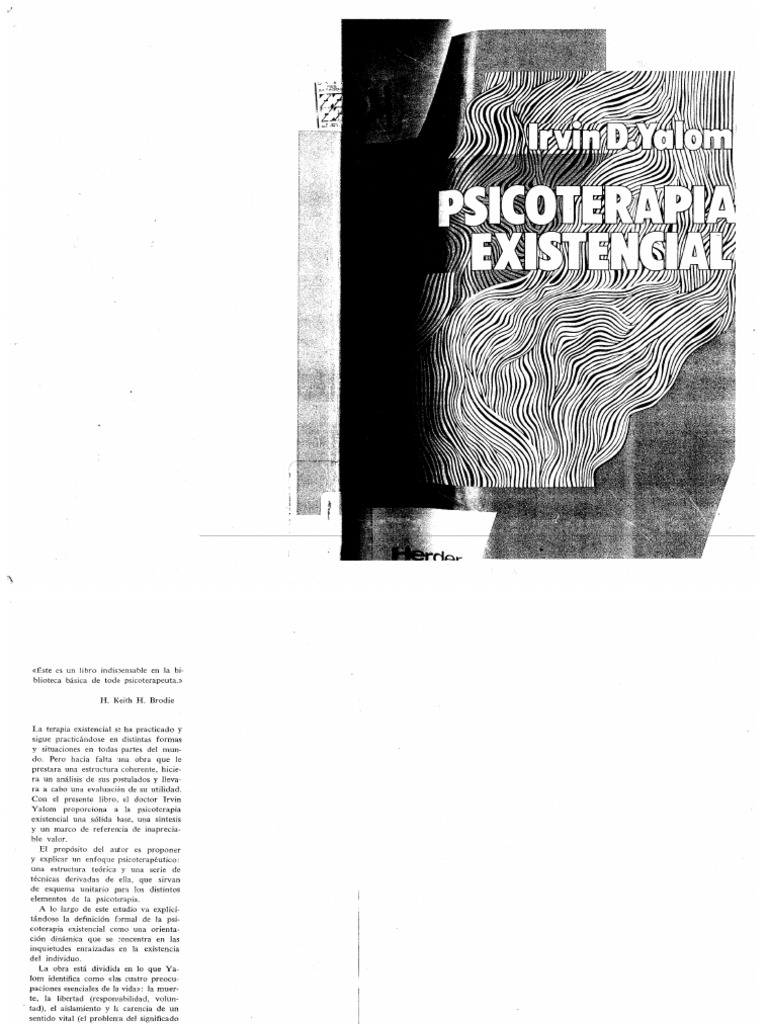 Psicoterapia Existencial Yalom Compressed PDF | PDF