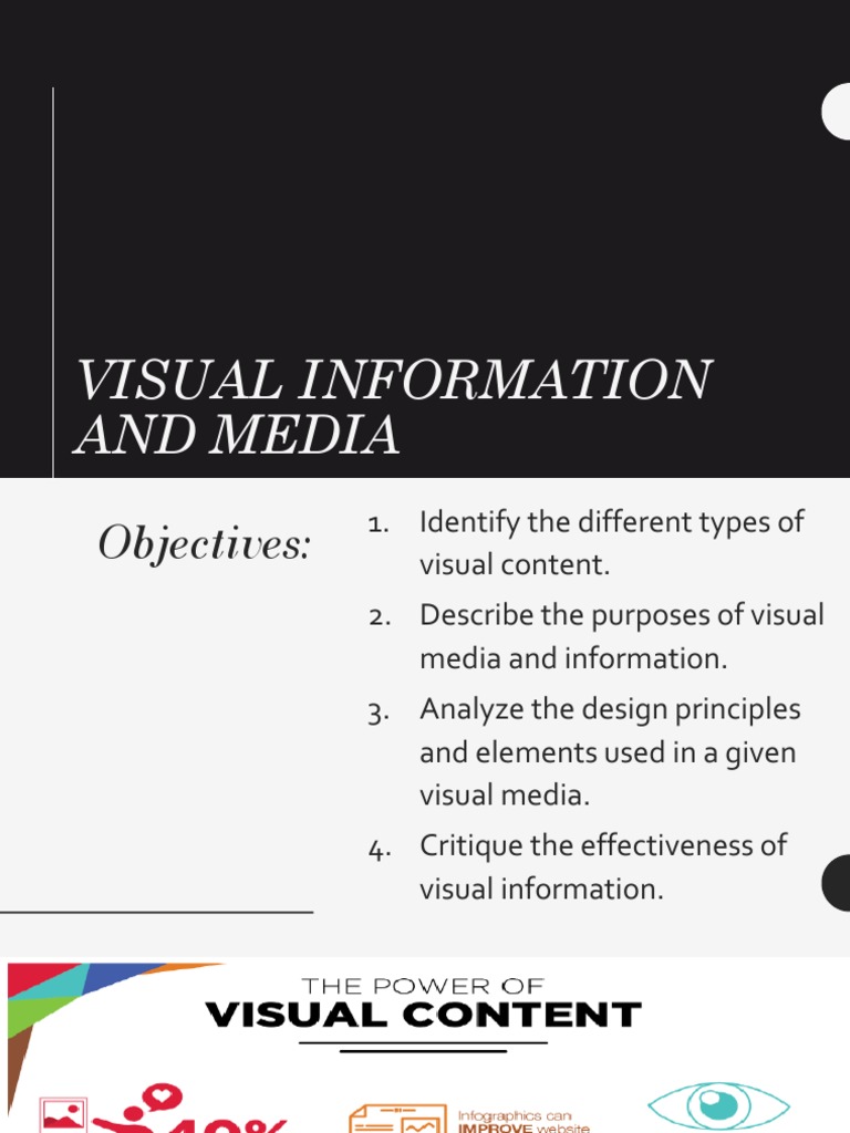 Analyzing Visual Design Elements, Principles, and Media | PDF | Composition (Visual Arts) | Color