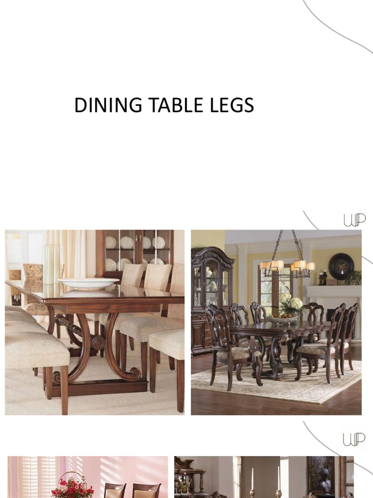 Dining Table Legs | PDF