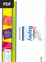 BAYLEY-III Cuadernillo de Anotación | PDF