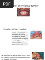 Complete Denture Anatomical Landmarks | PDF | Dentures | Lip