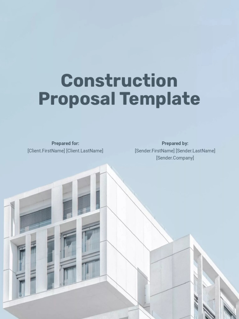 Construction Proposal | PDF