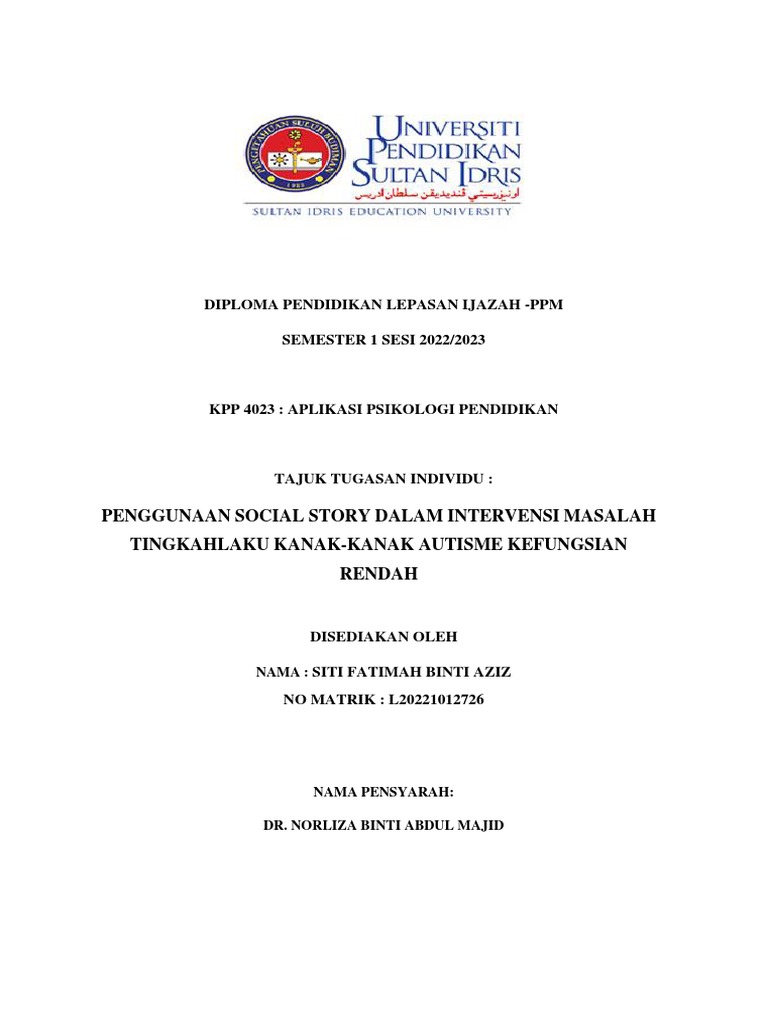 Penulisan Kritis Siti Fatimah Aziz | PDF