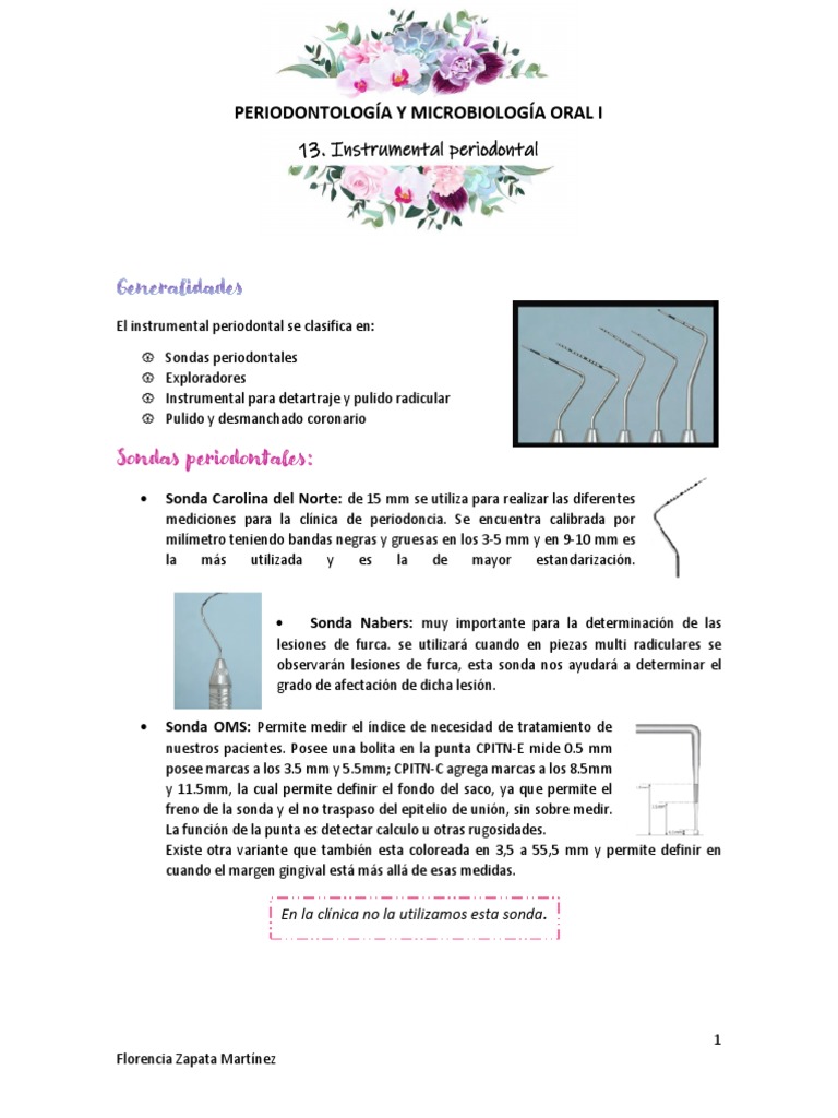 Perio 2 - 13. Instrumental Periodontal | PDF | Ultrasonido ...