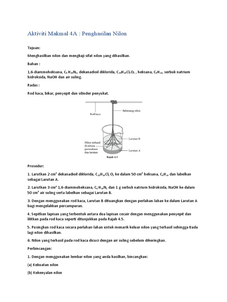 Eksperimen Bab 4 Ting 5 | PDF