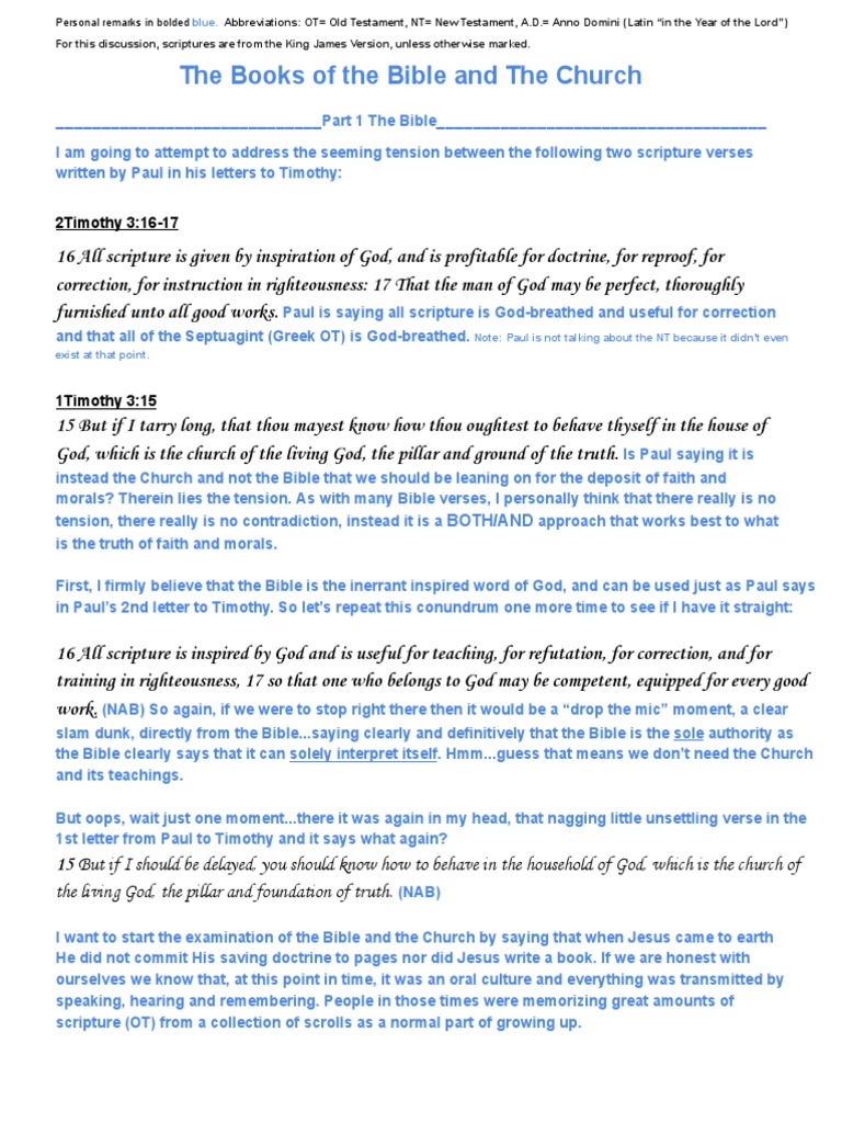 Bible Books | PDF | Biblical Canon | Bible