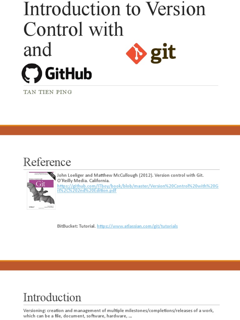 CAT201 03 Intro Git Github | Download Free PDF | Version Control | Computer Engineering