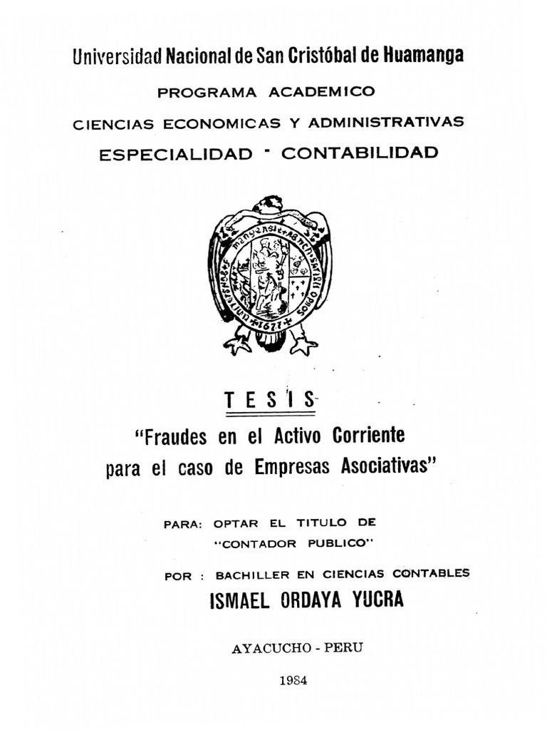 Fraudes en Activo Corriente | PDF | Contabilidad | Business