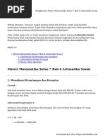 Rumus Bruto, Netto, dan Tara | PDF