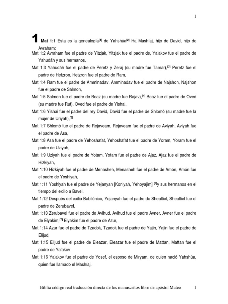 MATEO - Mateo - 1 | PDF | Adulterio