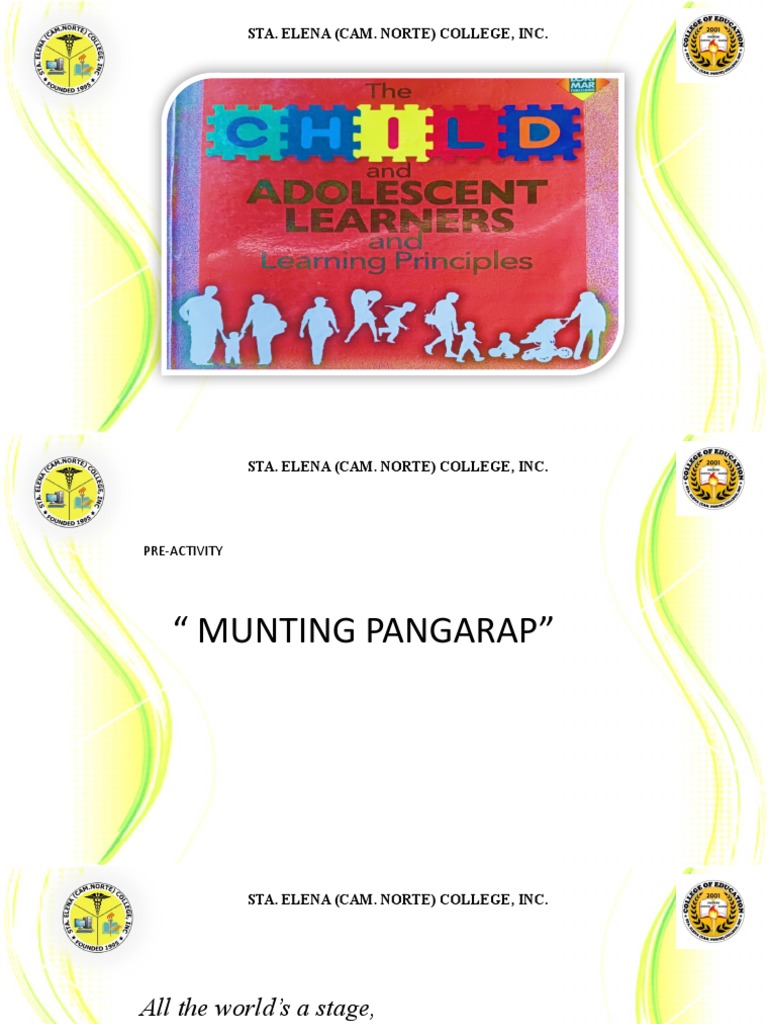 Prof Ed 1 Week 2 | PDF | Learning | Developmental Psychology