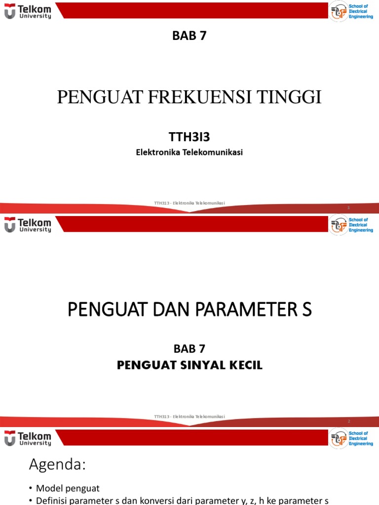 7 - Penguat Sinyal Kecil 1 25 DMS | PDF