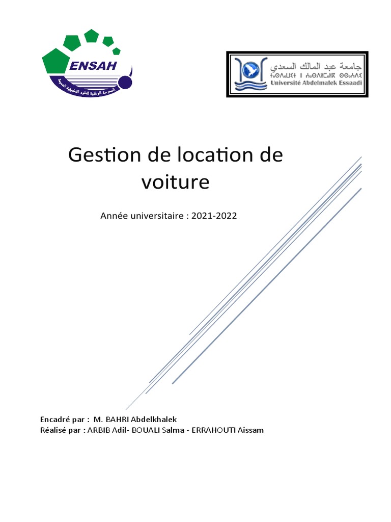 Rapport (BOUALI ERRAHOUTI ARBIB) | PDF | Bases de données | Application