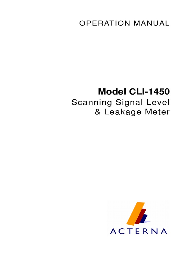 CLI-1450 Manual1 en | PDF | Computer Engineering | Computing