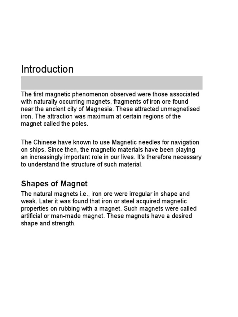 Magnetism 3 | PDF | Earth's Magnetic Field | Magnetic Field