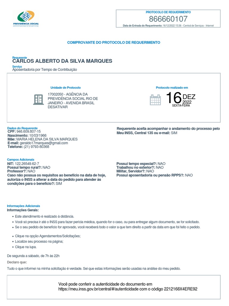 Comprovante | Download grátis PDF | Informática