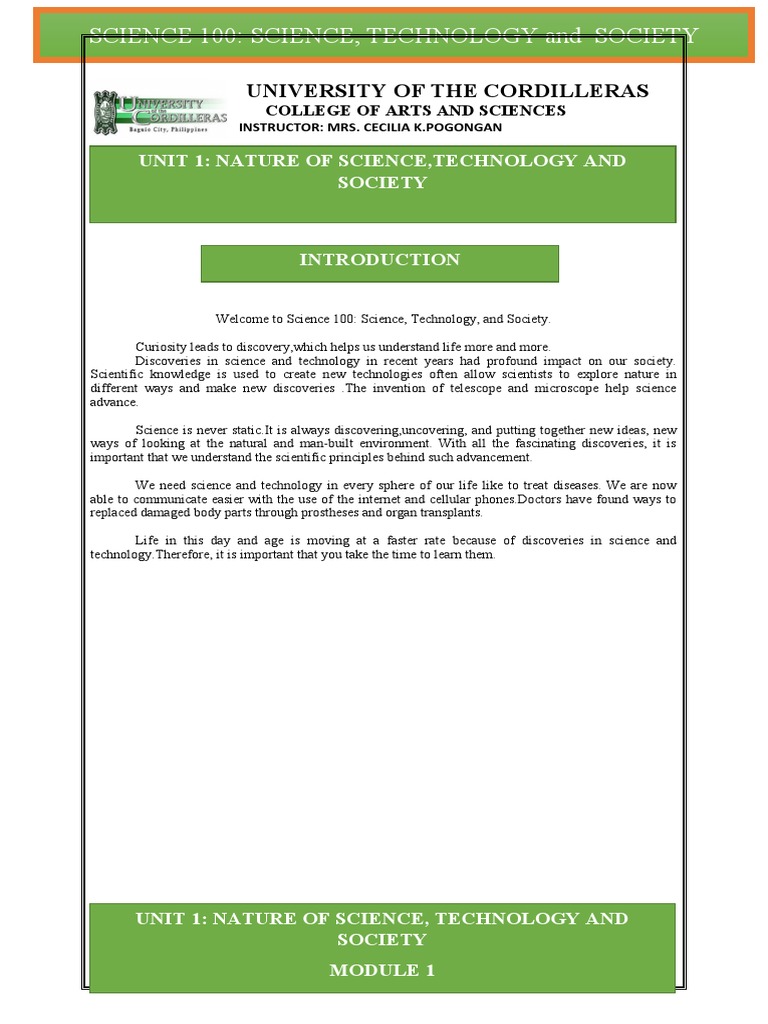 Understanding the Interconnected Relationship between Science ...