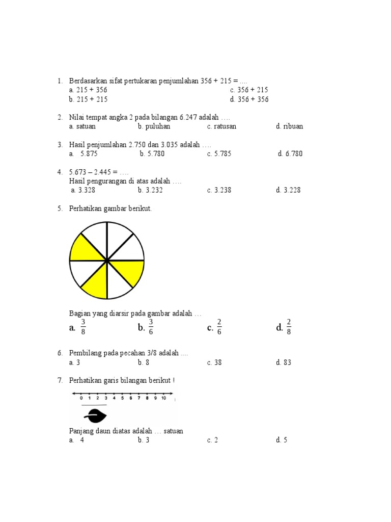 Soal MTK Fix BGT | PDF