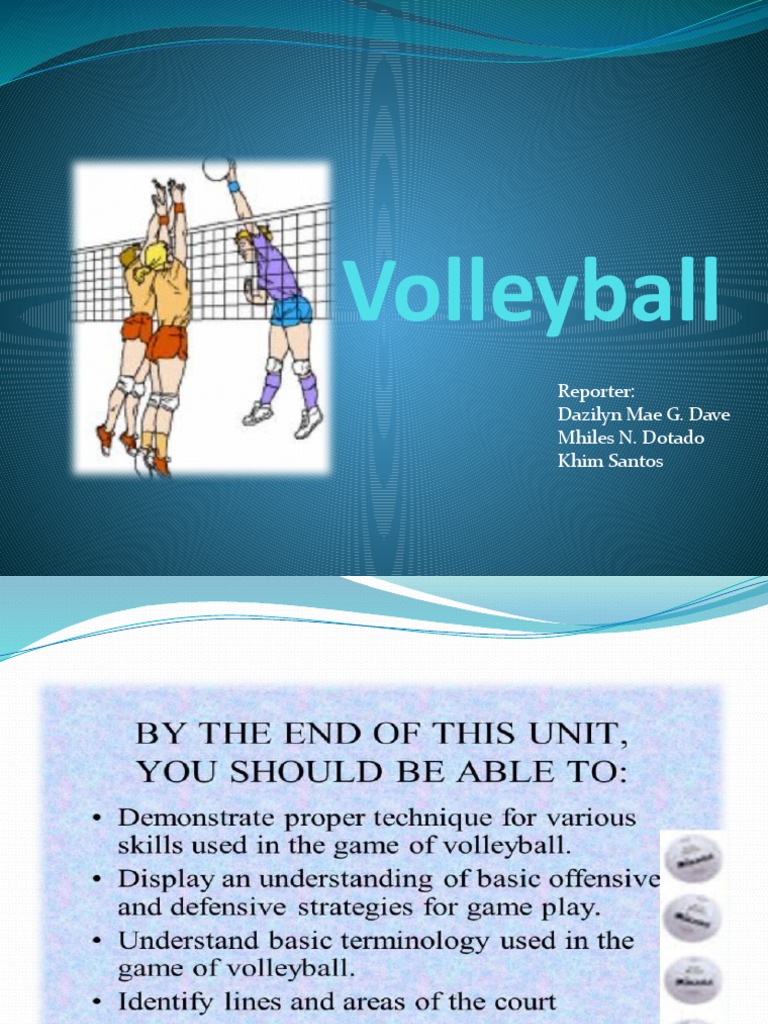 Volleyball PPT | PDF | Volleyball | Hobbies