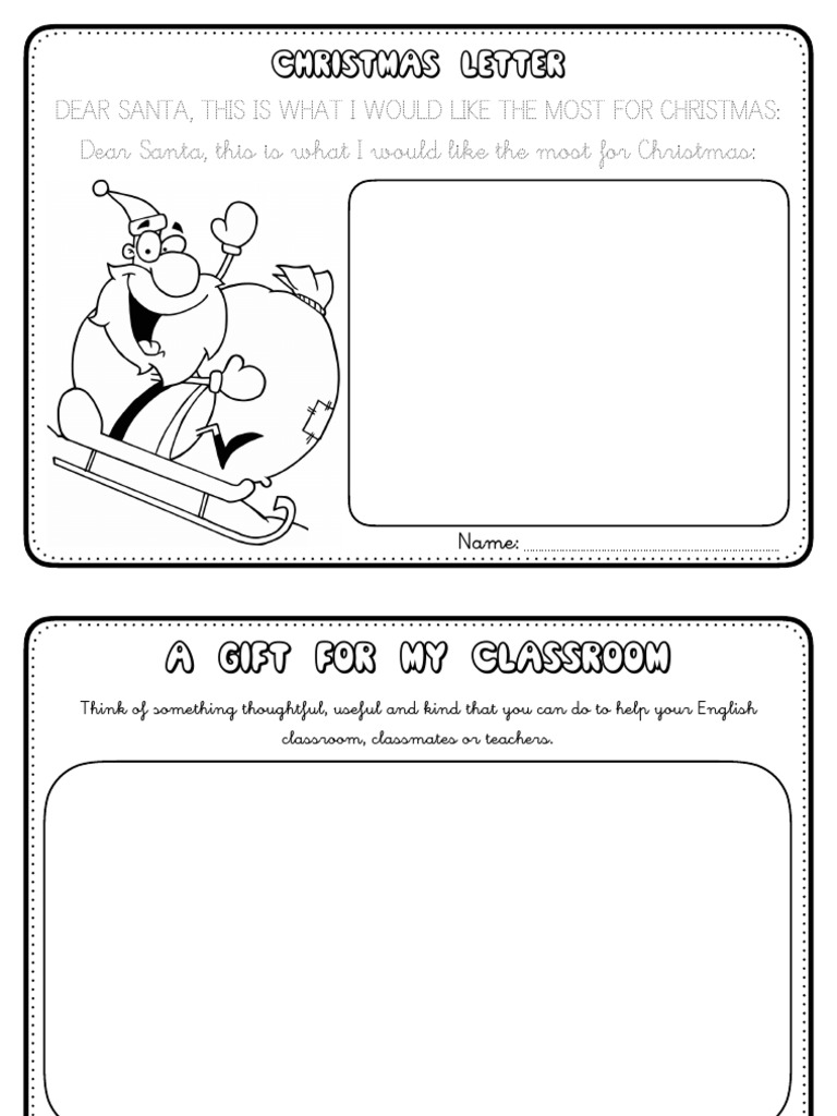 Christmas - Worksheet | PDF