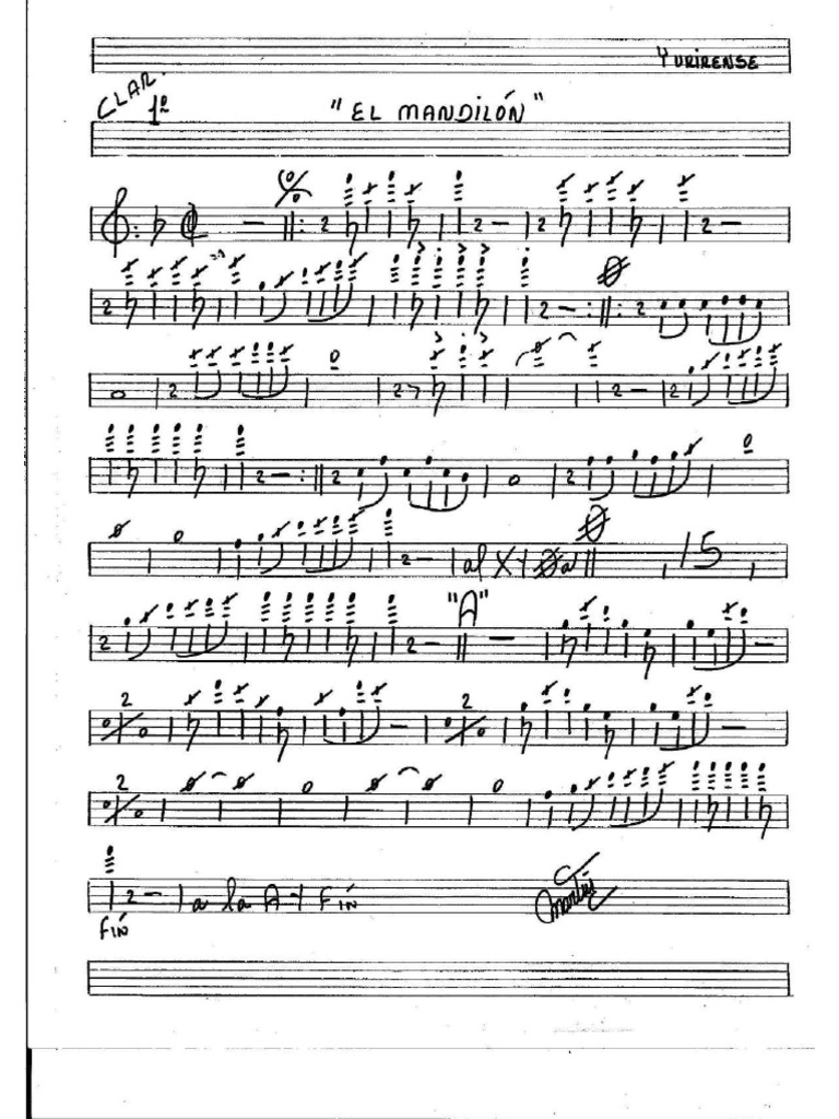El Mandilon - Banda Yurirense | PDF