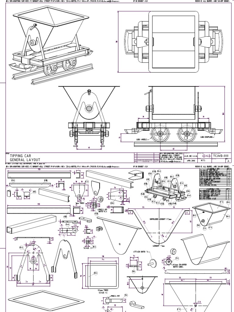 Tipping Wagon de Waal | PDF | Vehicles | Land Vehicles