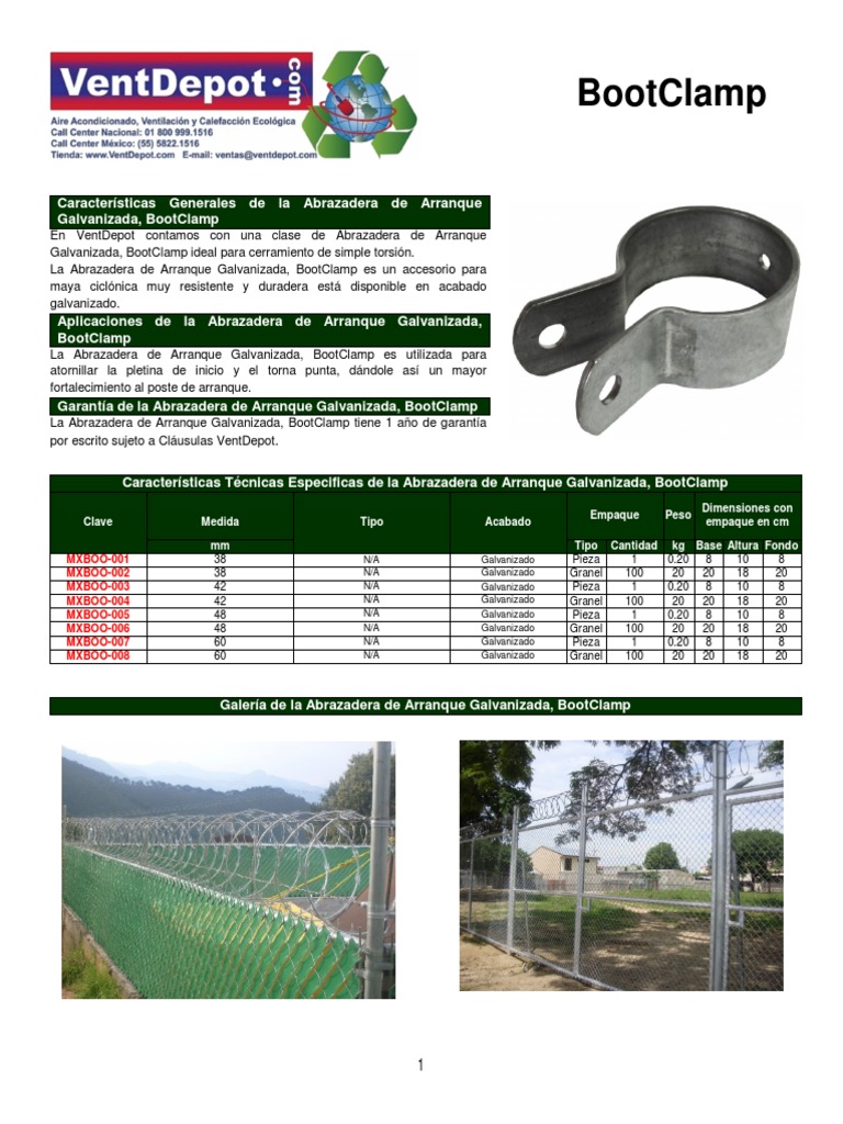 Abrazadra de Arranque 73 MM | PDF