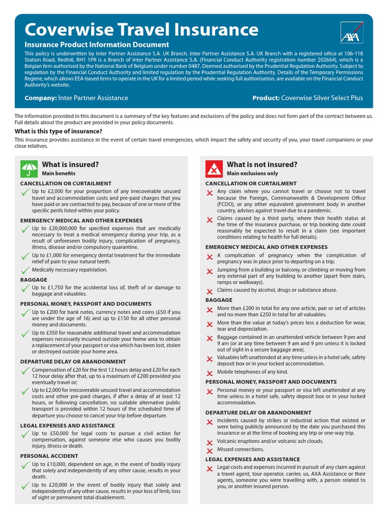 UKIdol Select Silver Plus Ipid | PDF | Insurance | Expense