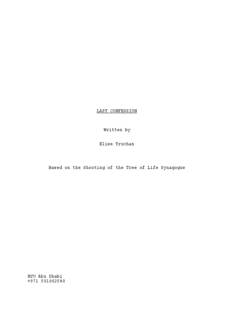 Last Confession | PDF