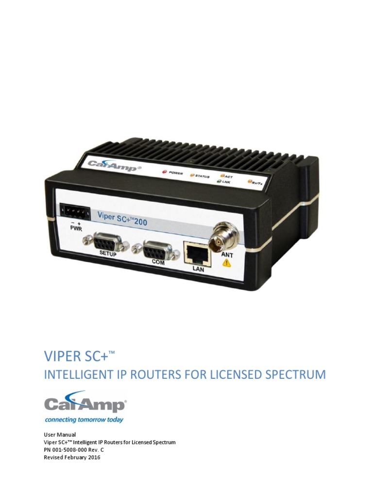 Viper - SC - User - Manual 2016 | PDF