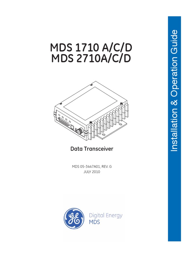 MDS Hand Held Terminal Kit 02 1501A01 | PDF | Programmable Logic ...