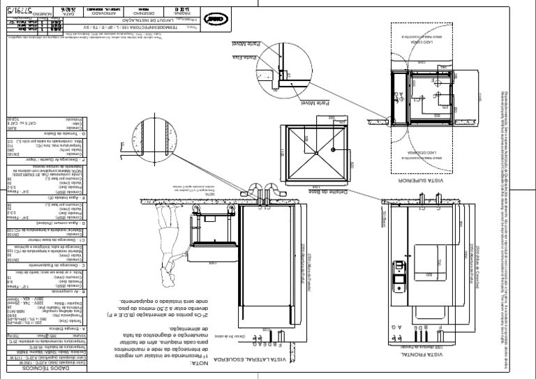 Termodesinfectoras - CISA - Layout | PDF | Engenharia Química | Química