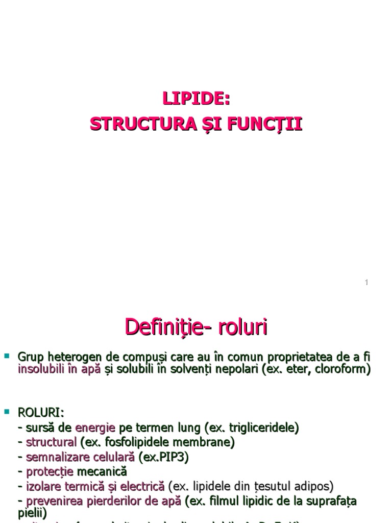 Lipide 2020 Umfcd | PDF
