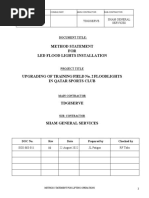 Work Method Statement For Demolition | PDF | Demolition | Housekeeping