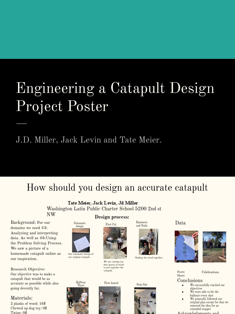 Engineering Project Poster 1 | PDF
