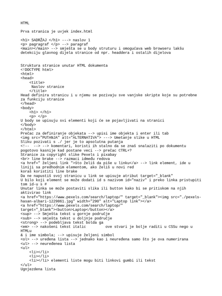 HTML I CSS Youtube | PDF