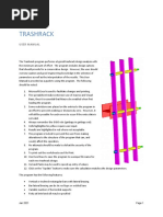 Trash Rack Design and Calculations | PDF | Turbine | Dam